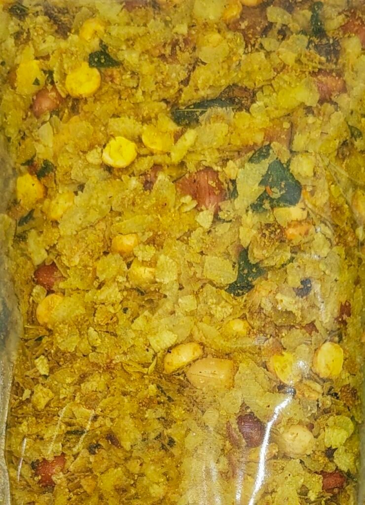 Patal Poha Chivda Roasted (Rice flakes namkeen) - Diwali Faral ...